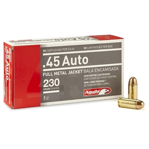 AGUILA 45 ACP HANDGUN AMMUNITION – CRAFM