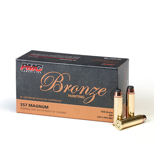 PMC BRONZE .357 MAGNUM AMMUNITION - 50 RDS / BOX – CRAFM