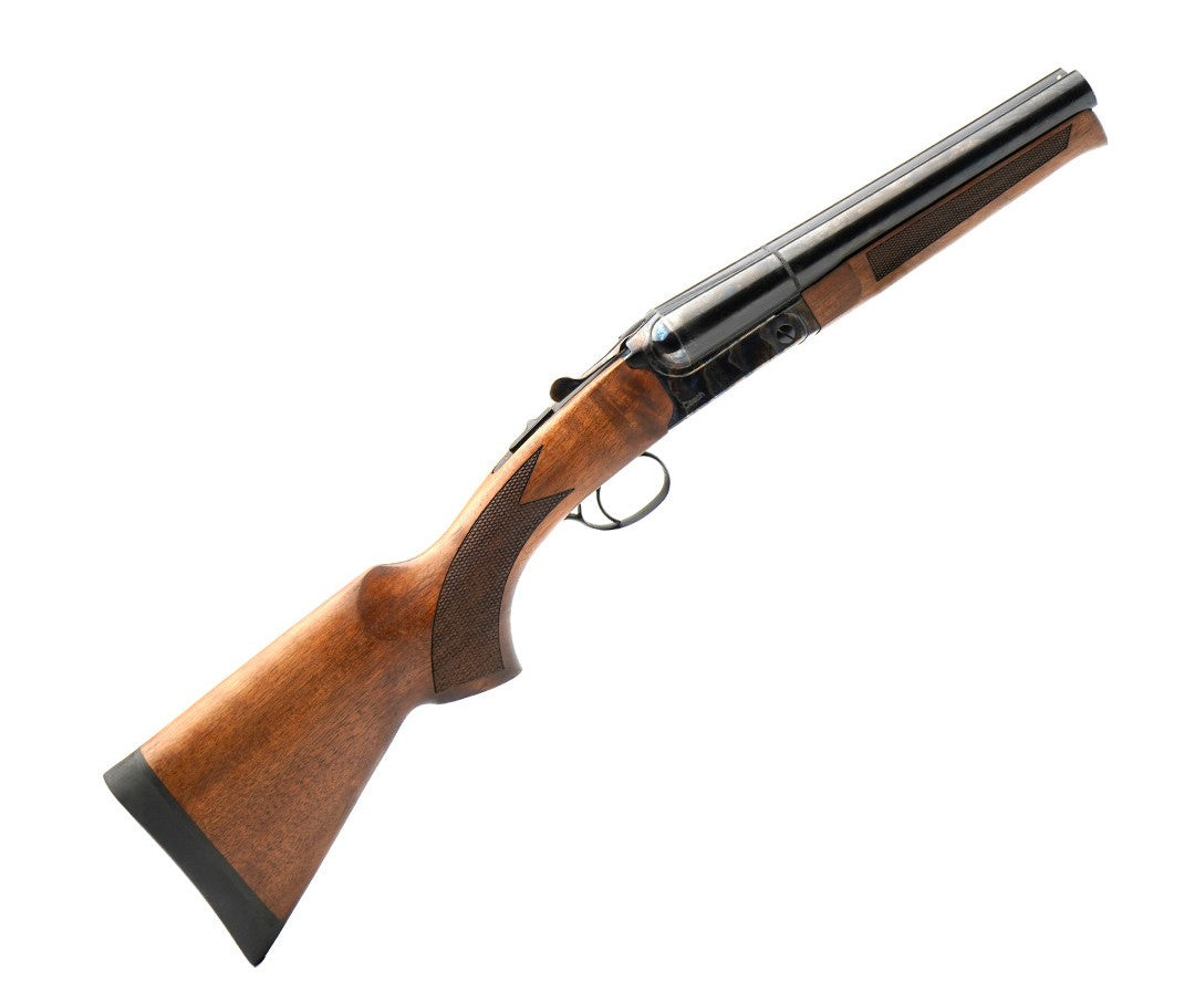 12 GA SIDE BY SIDE 9.8'' BARREL WALNUT STOCK MOBILE CHOKES – CRAFM