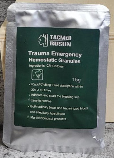RUSUN 15G HEMOSTATIC POWDER FOR HEMOSTATIC NIVEAU A – CRAFM