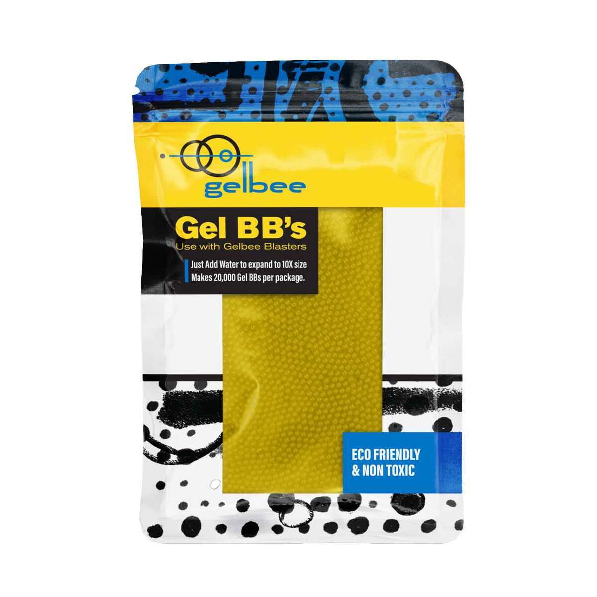 CROSMAN GELBEE, 20000 COUNT GEL BB'S - 2 AVAILABLE COLORS : BLUE / YEL ...